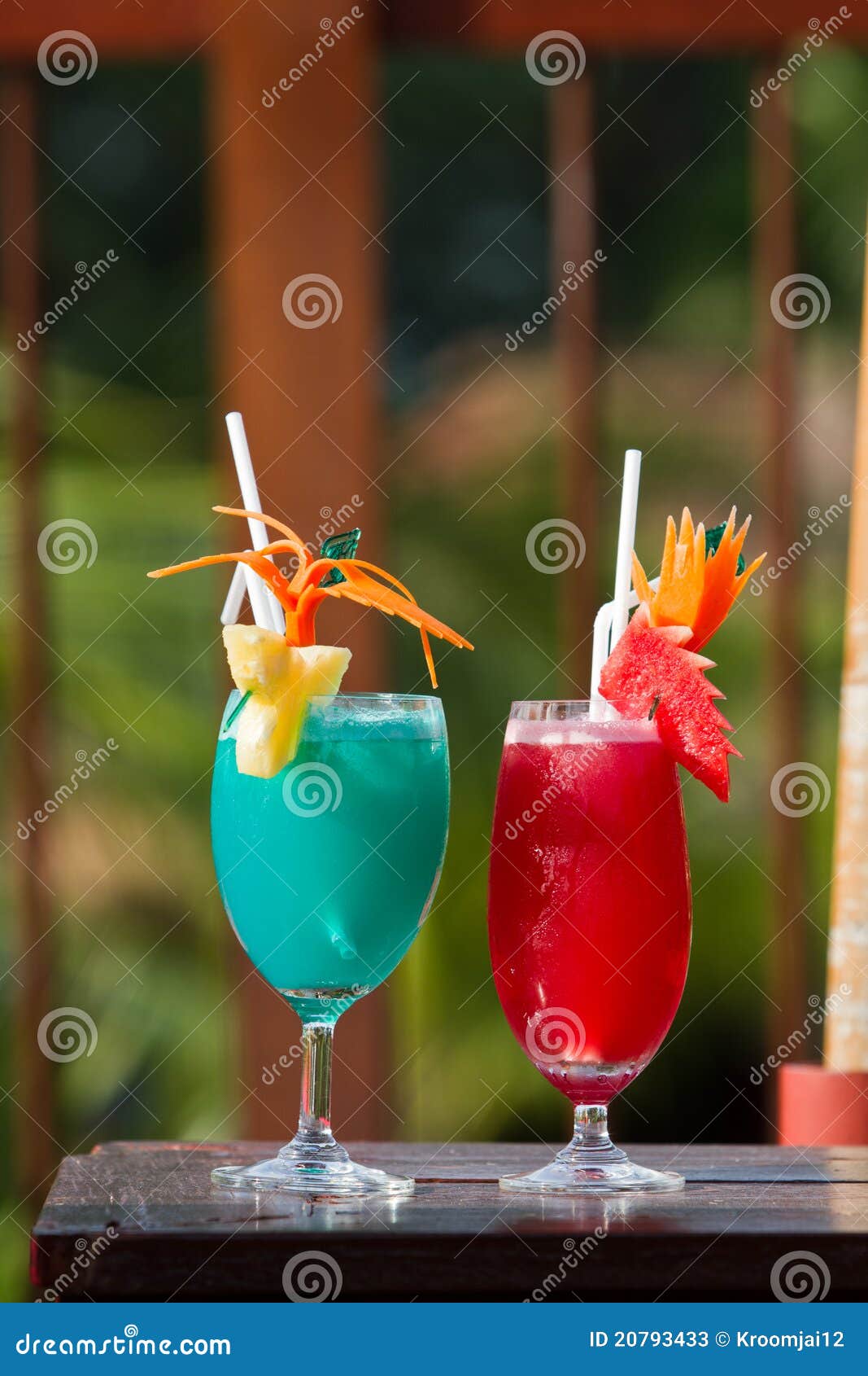 Cocktail Red and Blue stock image. Image of passion, shaker - 20793433