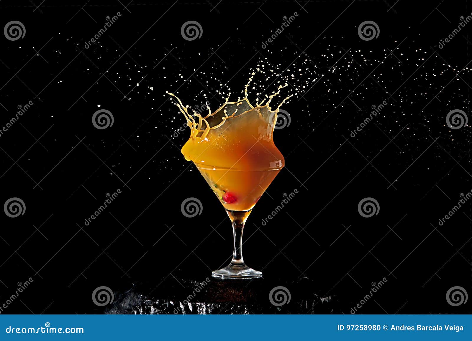 Cocktail stock photo. Image of fiesta, motion, coctel - 97258980