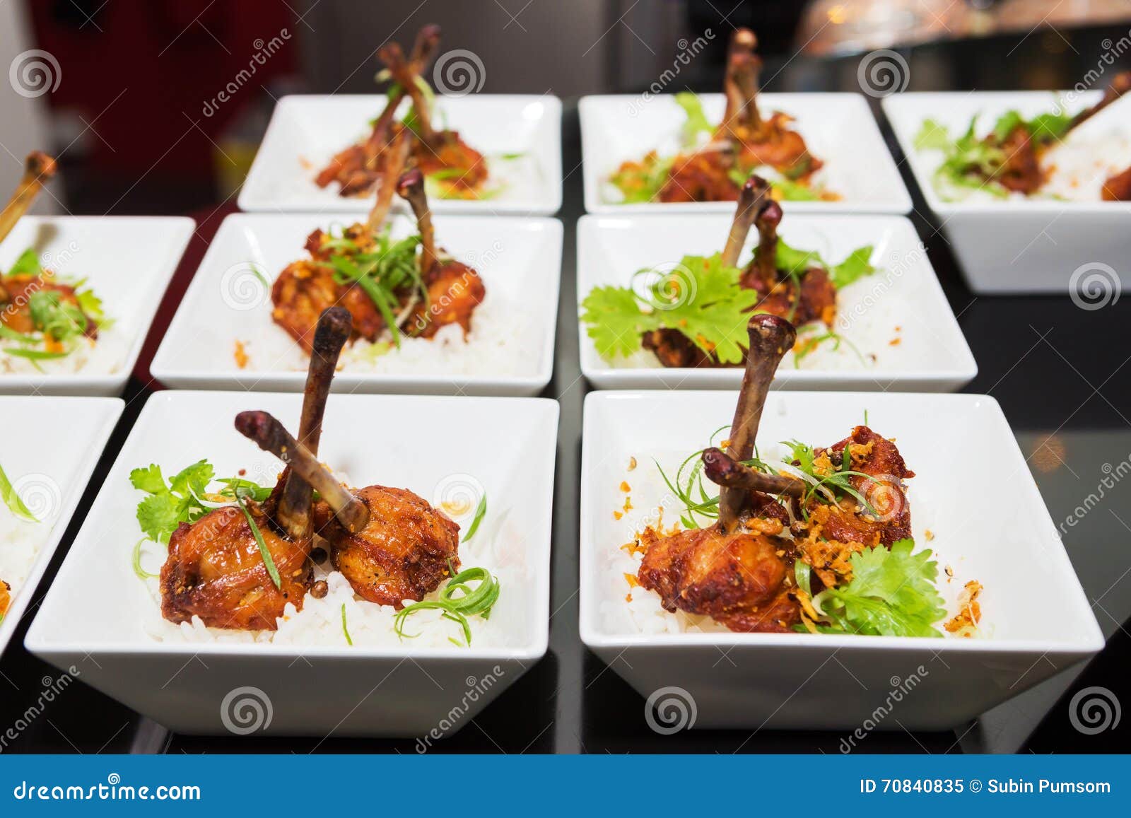 Cocktail, Rice with Fried Chicken Stock Image - Image of saltado, lunch ...