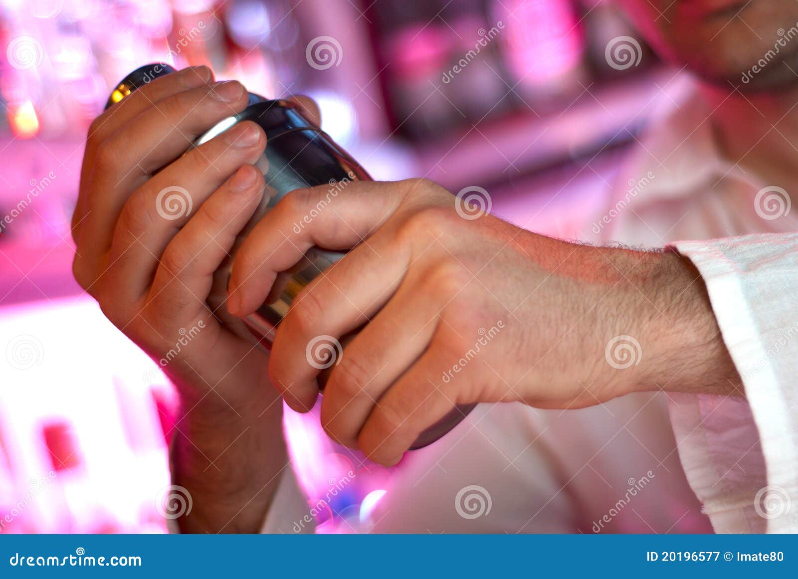 Cocktail shaker stock image. Image of alcohol, drink - 20196577