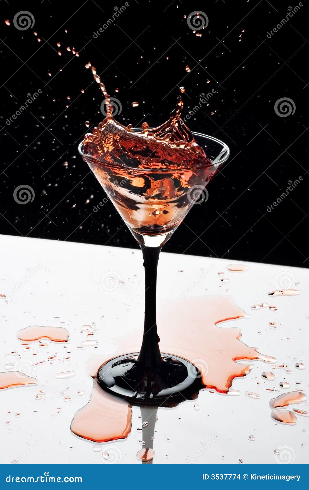 Cocktail splash stock photo. Image of spirits, blue, vivid - 3537774