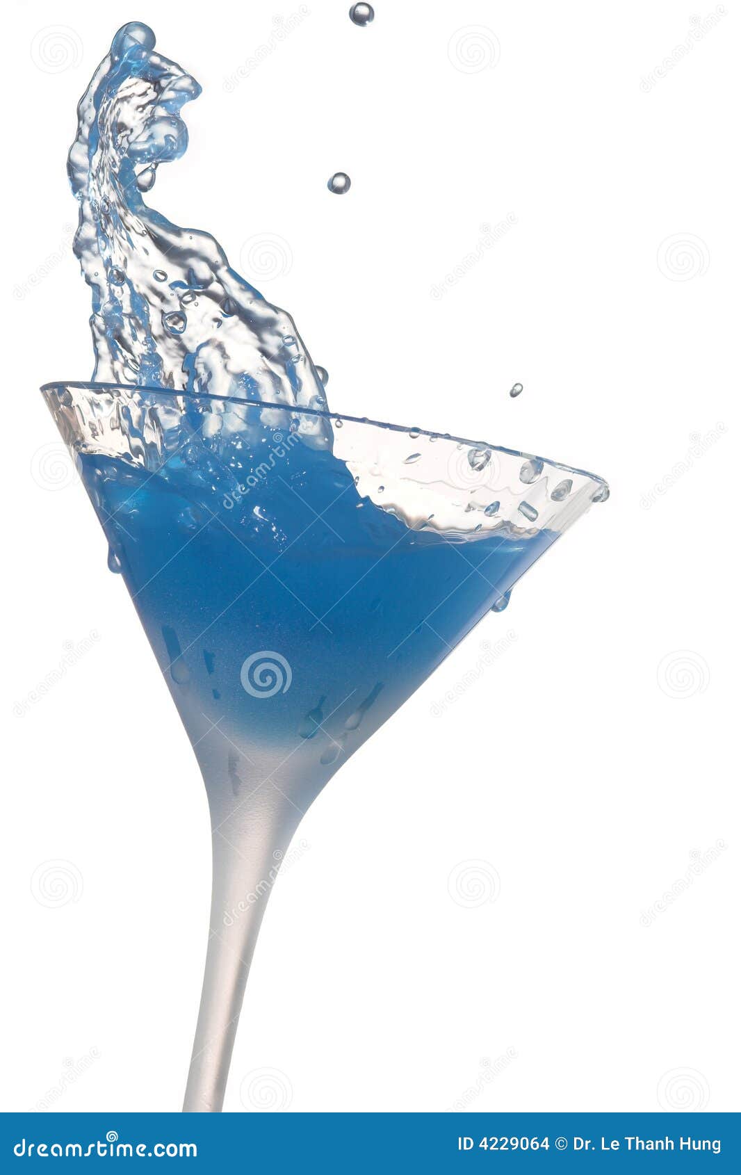 Cocktail Splash Set Isolated On White Background Stock Image ...