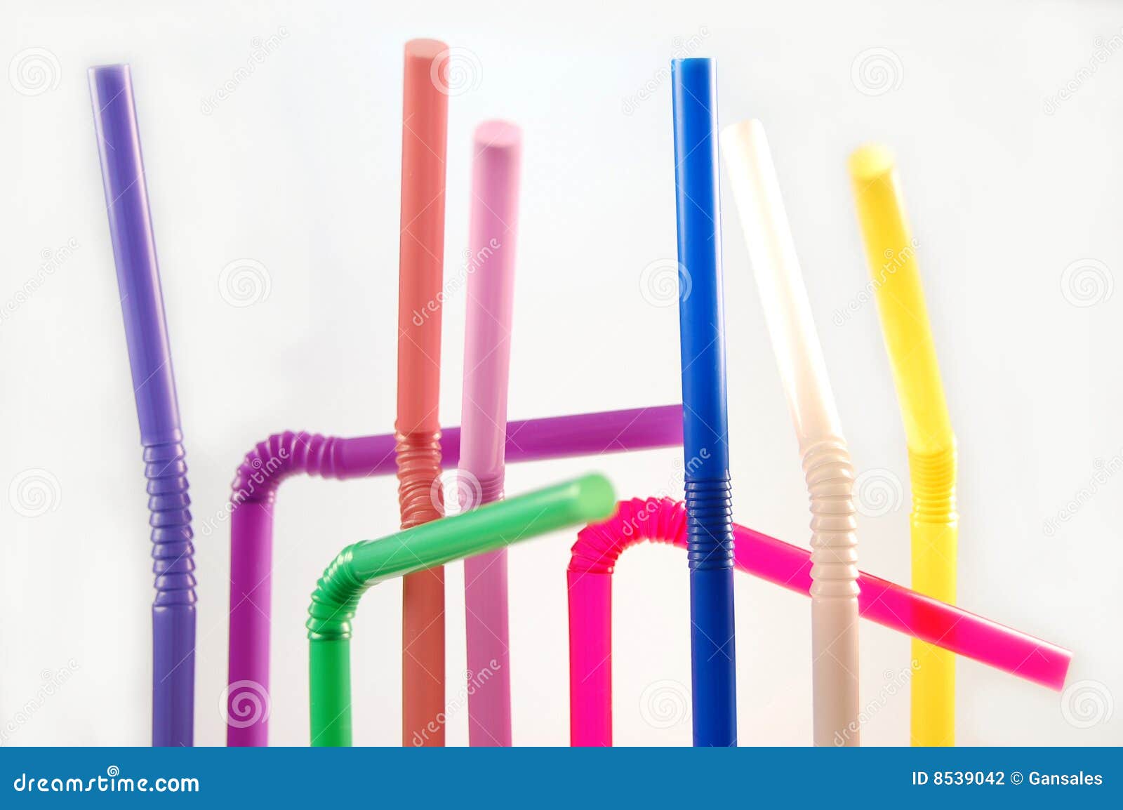 Cocktail straws stock photo. Image of organic, water, juicy - 8539042