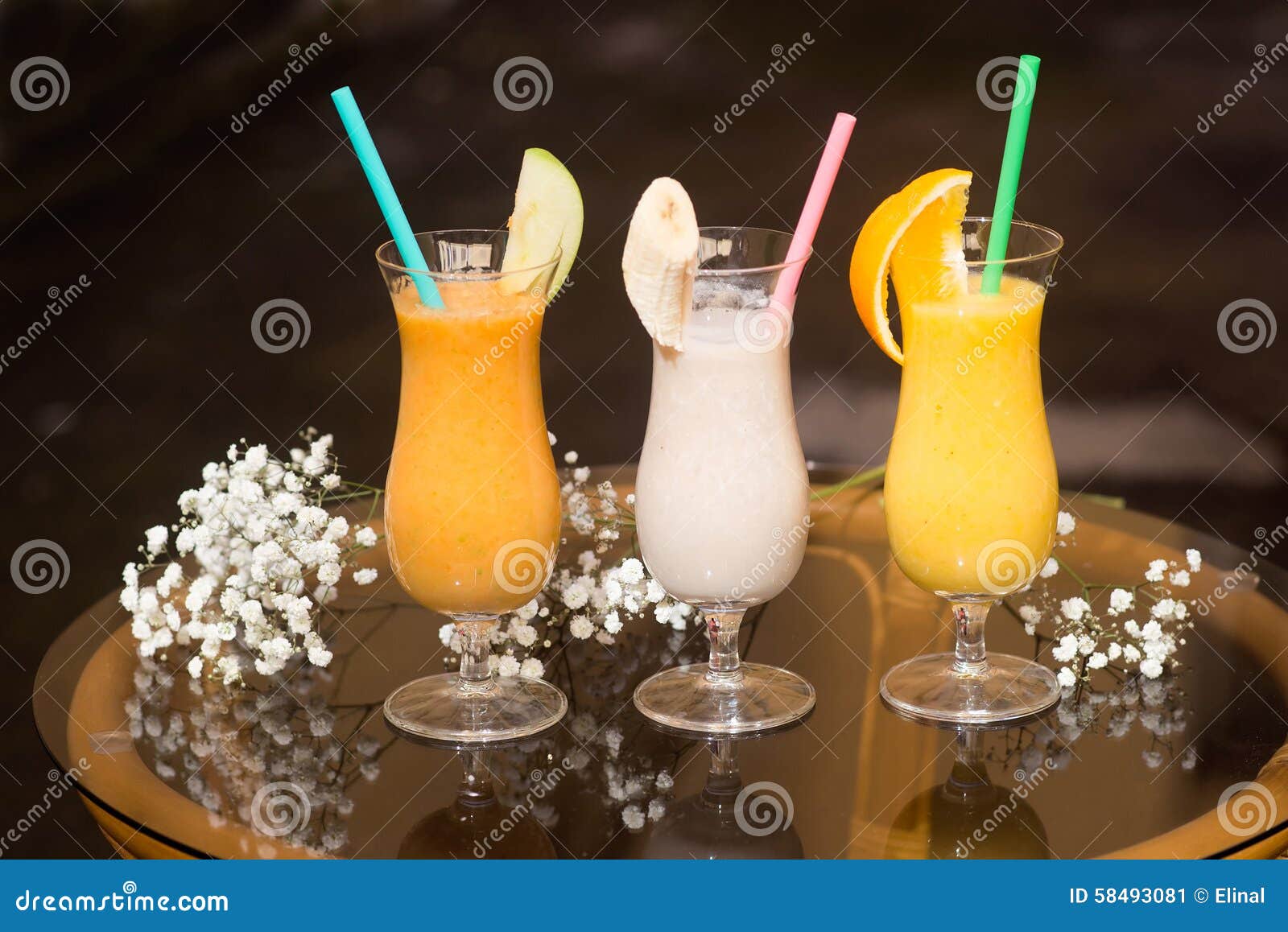 Cocktail on the Table. Juice, Party Stock Image - Image of party, juicy ...