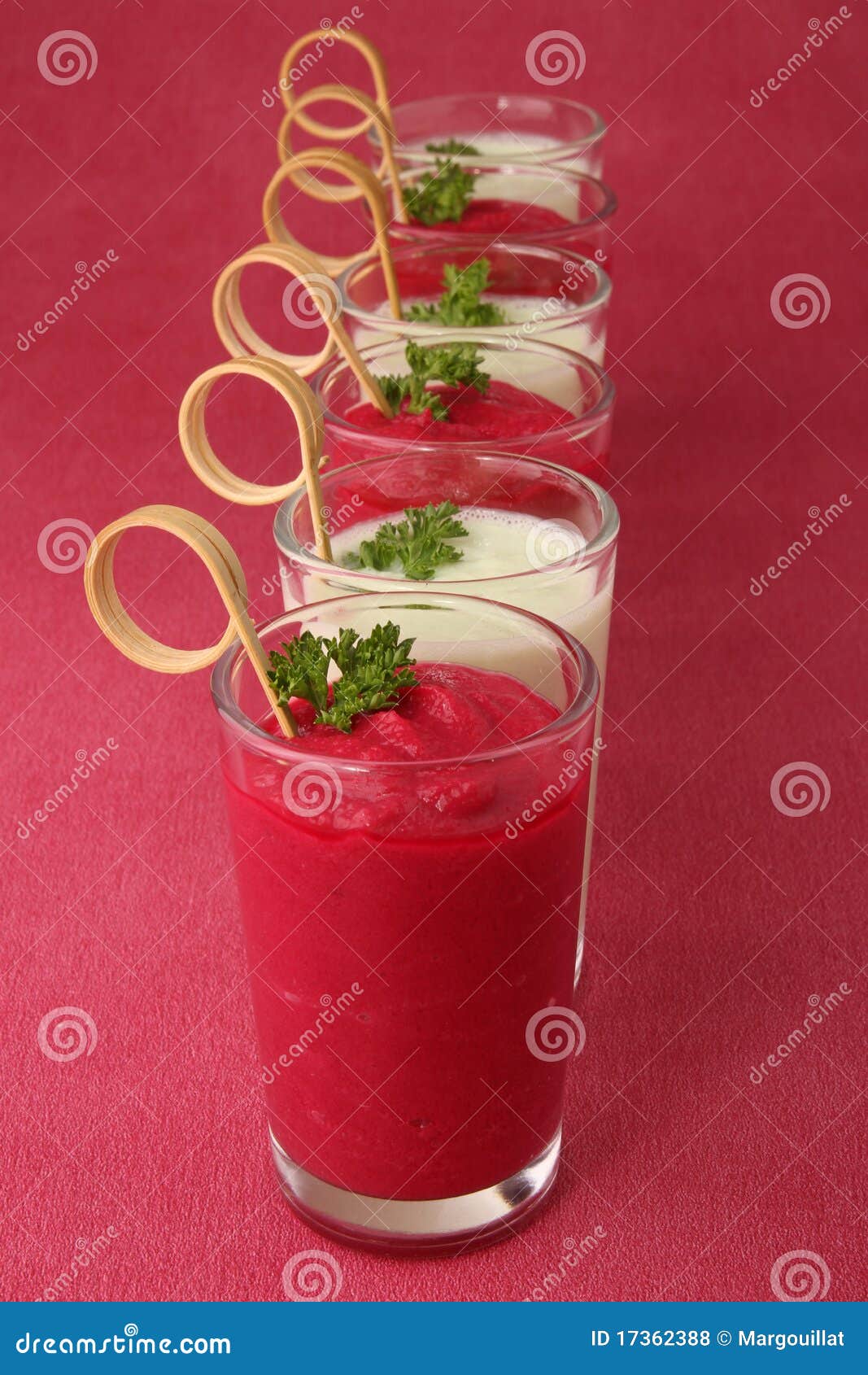 Cocktail of vegetable stock photo. Image of verrine, nutrition - 17362388