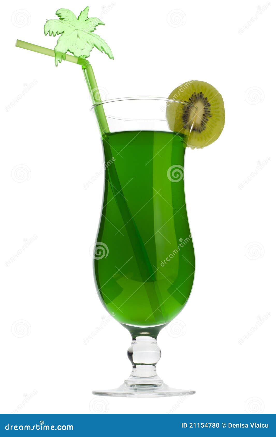 Cocktail vert photo stock. Image du vert, isolement, frais - 21154780