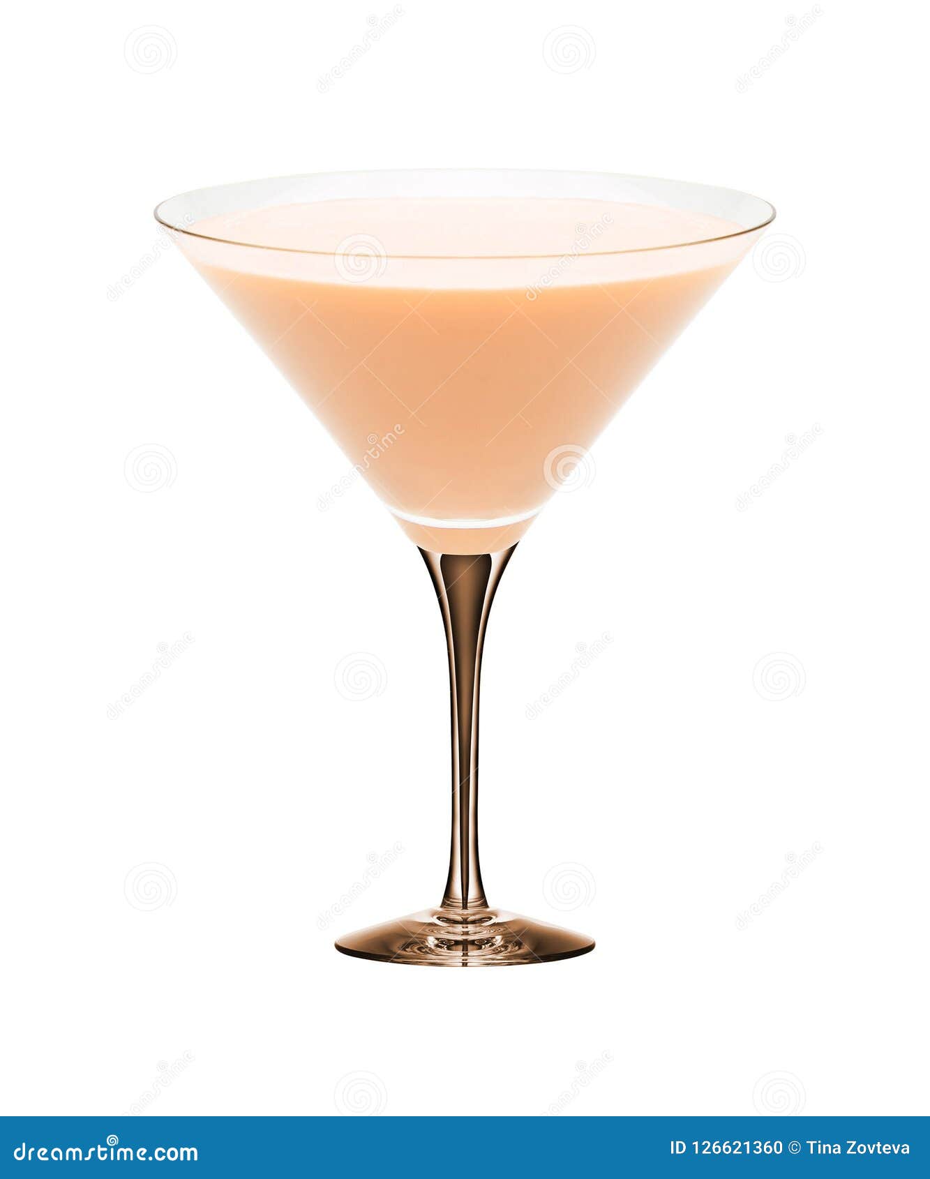 Cocktail on a White Background Stock Photo - Image of eating, coctail ...