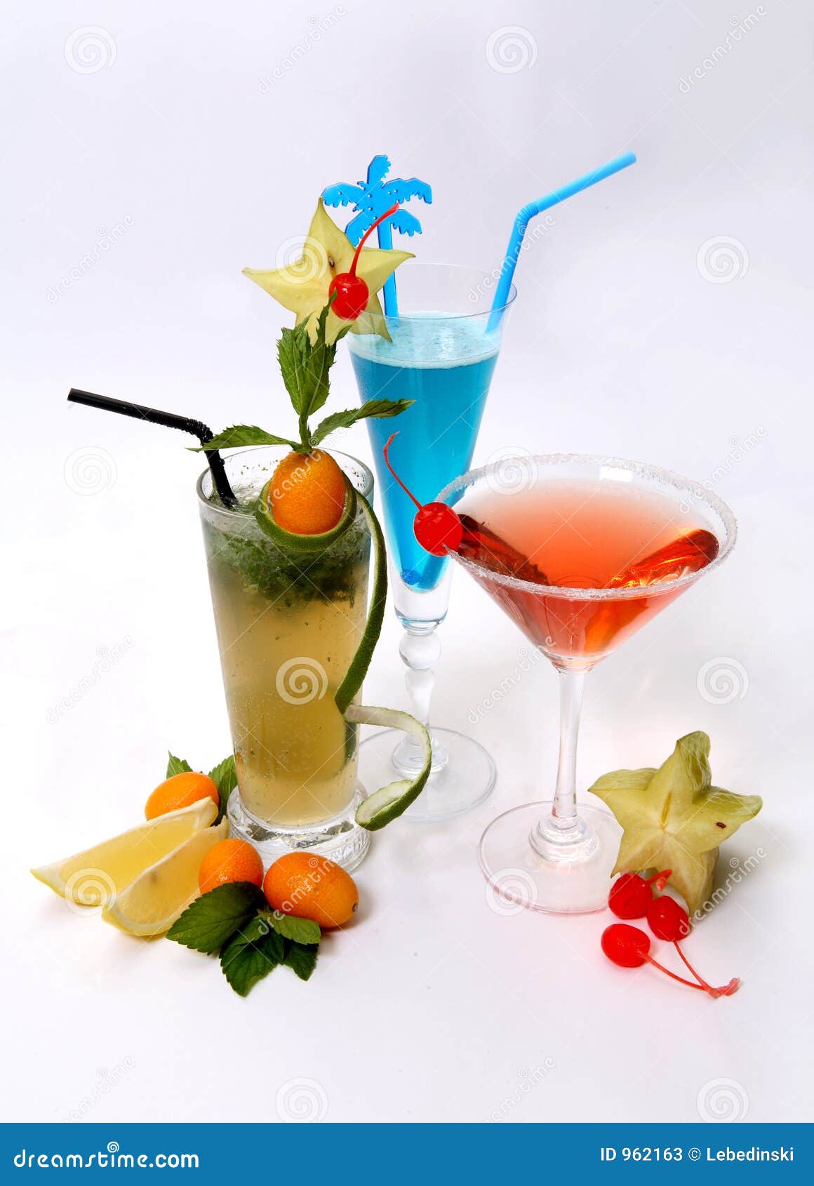 Cocktails stock image. Image of isolated, relax, mint, alcohol - 962163