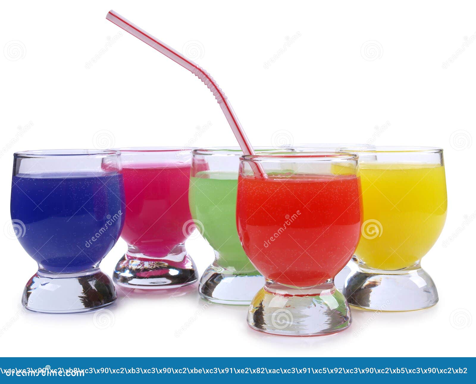 Cocktails in glass beakers stock photo. Image of garnish - 24055126