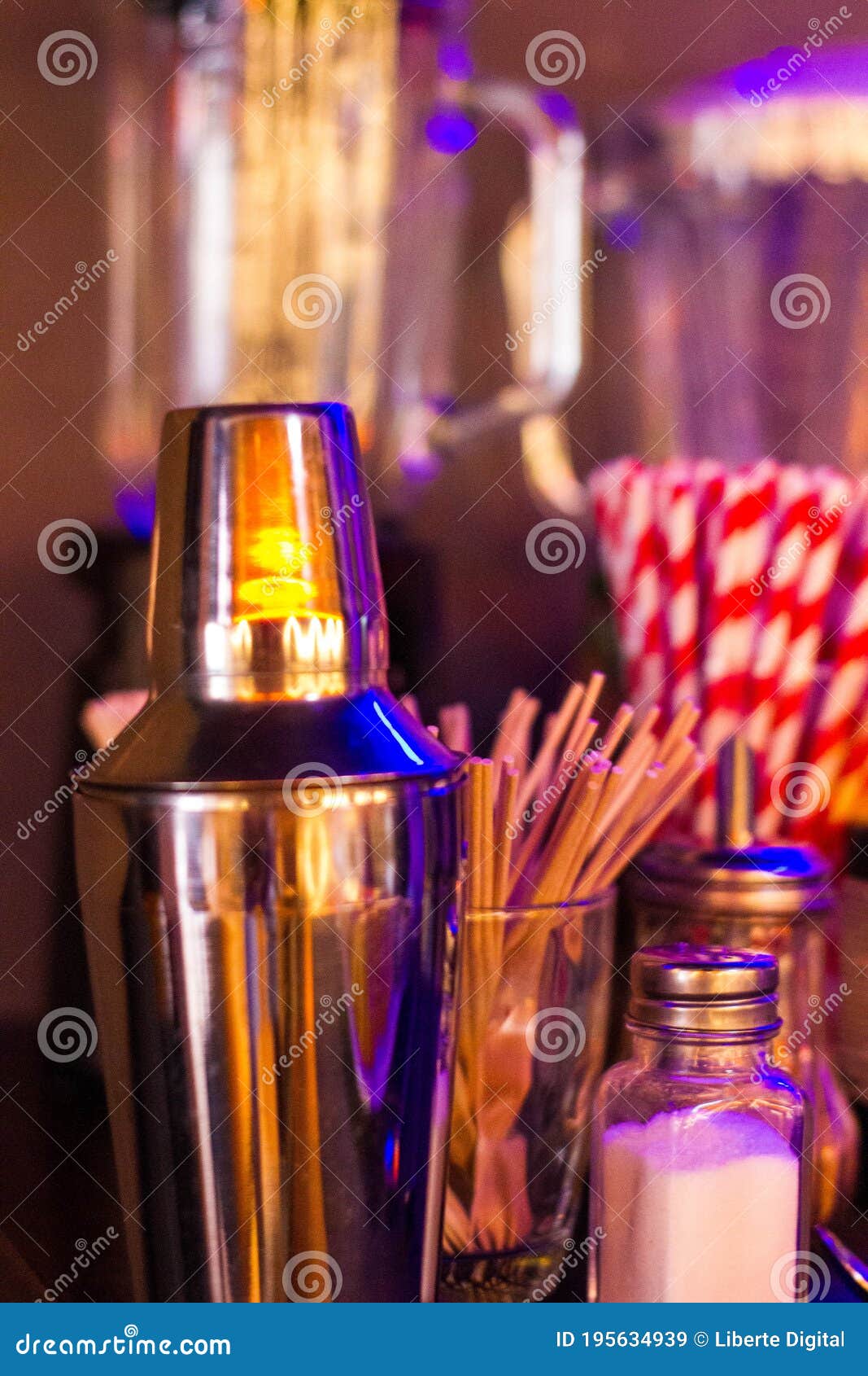 Materials To Make Cocktails Stock Image - Image of alcohol, ingredient ...