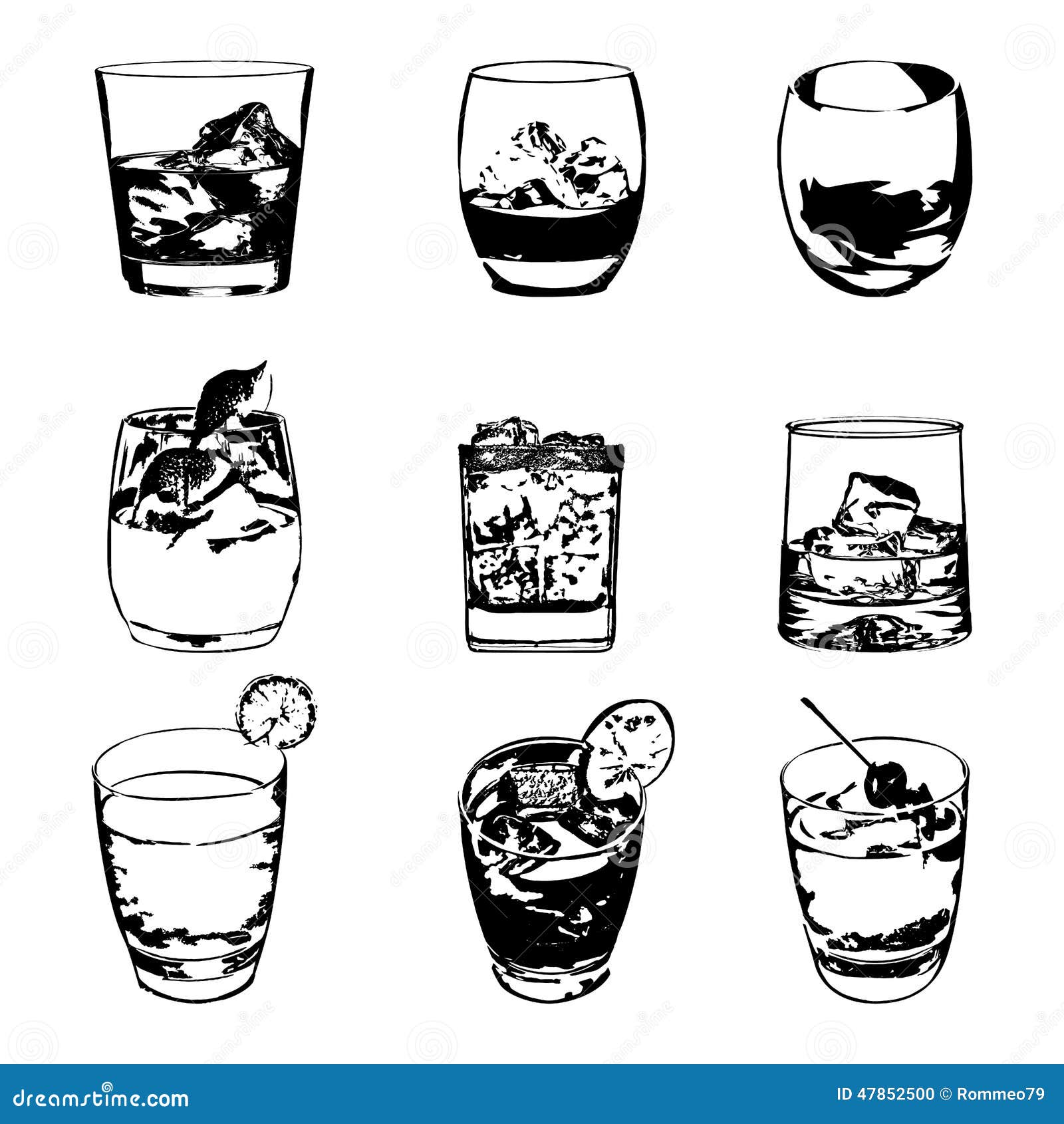 Whiskey Glass Clipart