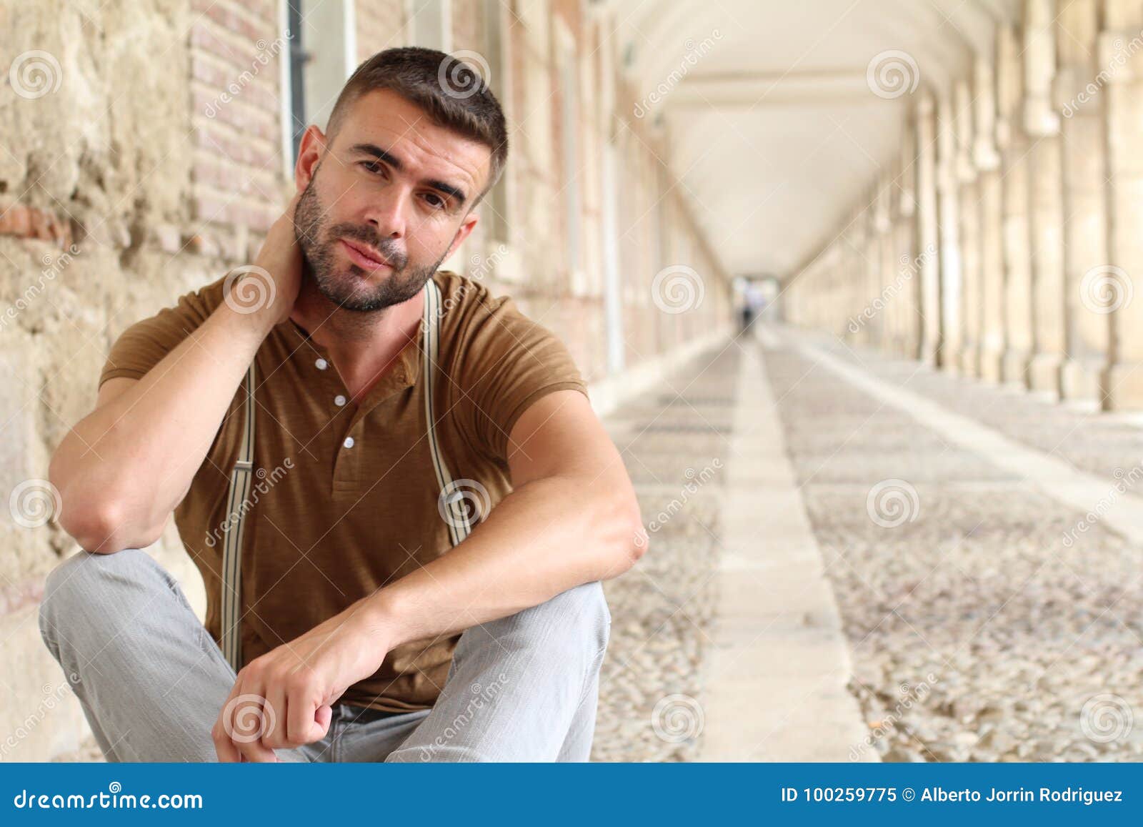 Cocky Man with Condescending Expression Stock Image - Image of copy ...