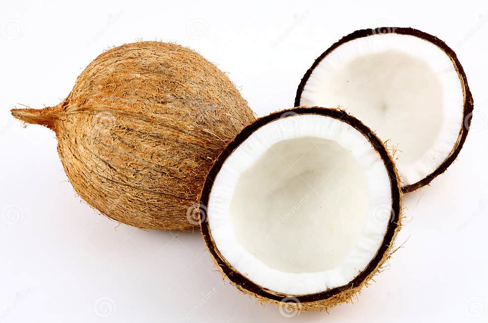 Coco imagem de stock. Imagem de coma, isolado, coco, fundo - 8727731