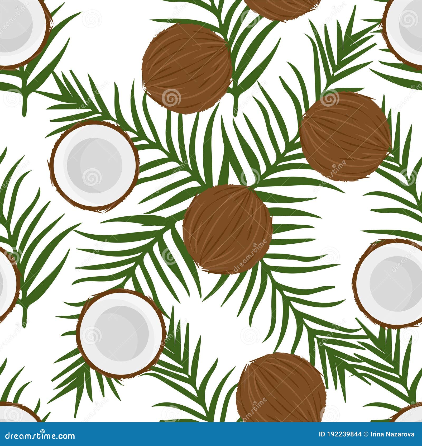 Coco. Patrones Vectoriales Irregulares Stock de ilustración ...