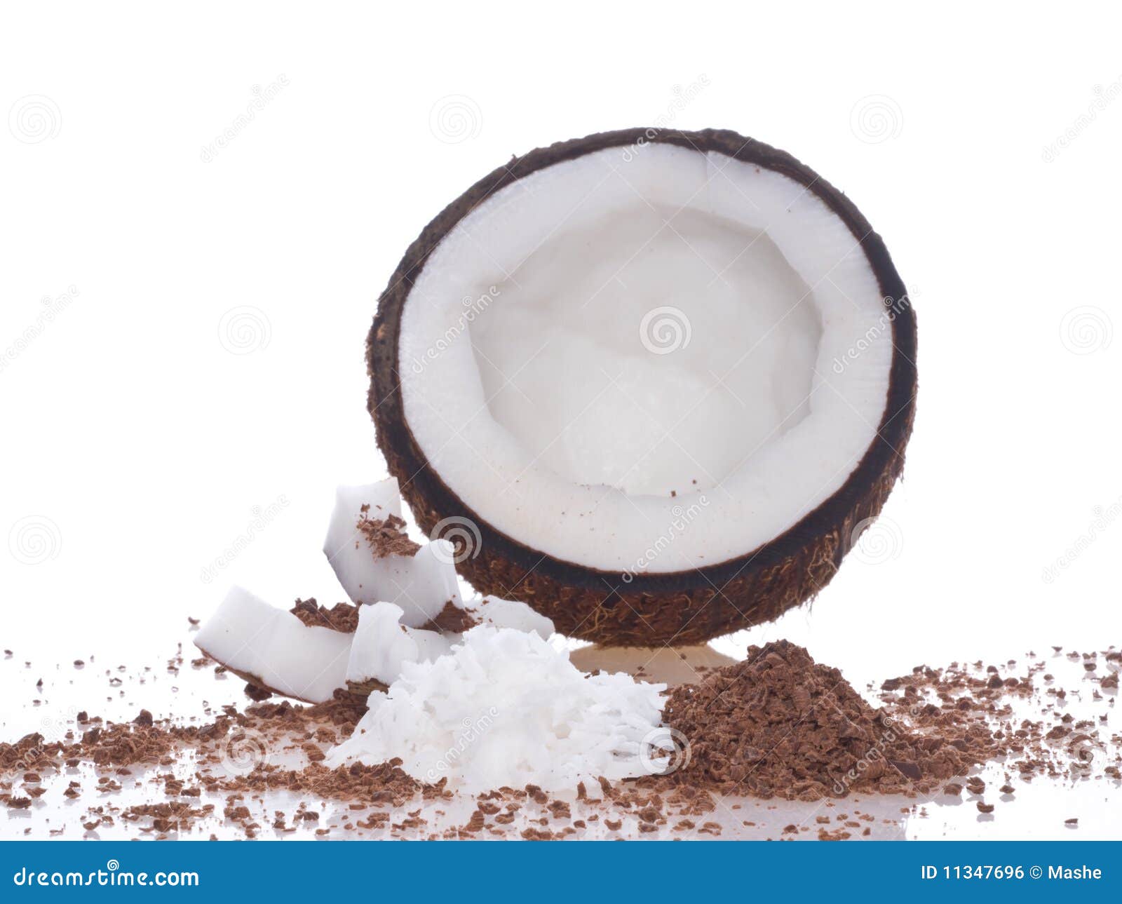 Coco pulp stock photo. Image of shaving, fruit, shot - 11347696