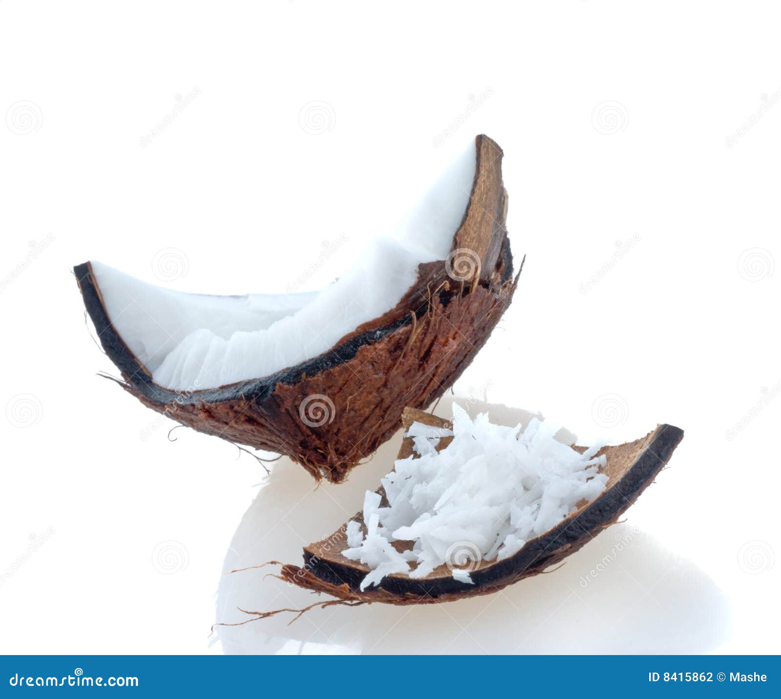 Coco pulp stock photo. Image of fruit, cloven, plant, shaving - 8415862