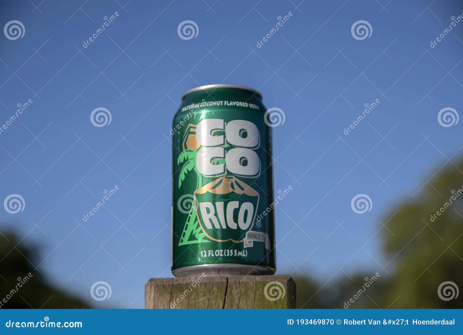 Coco Rico Soda Can at Amsterdam the Netherlands 31-5-2020 Editorial ...