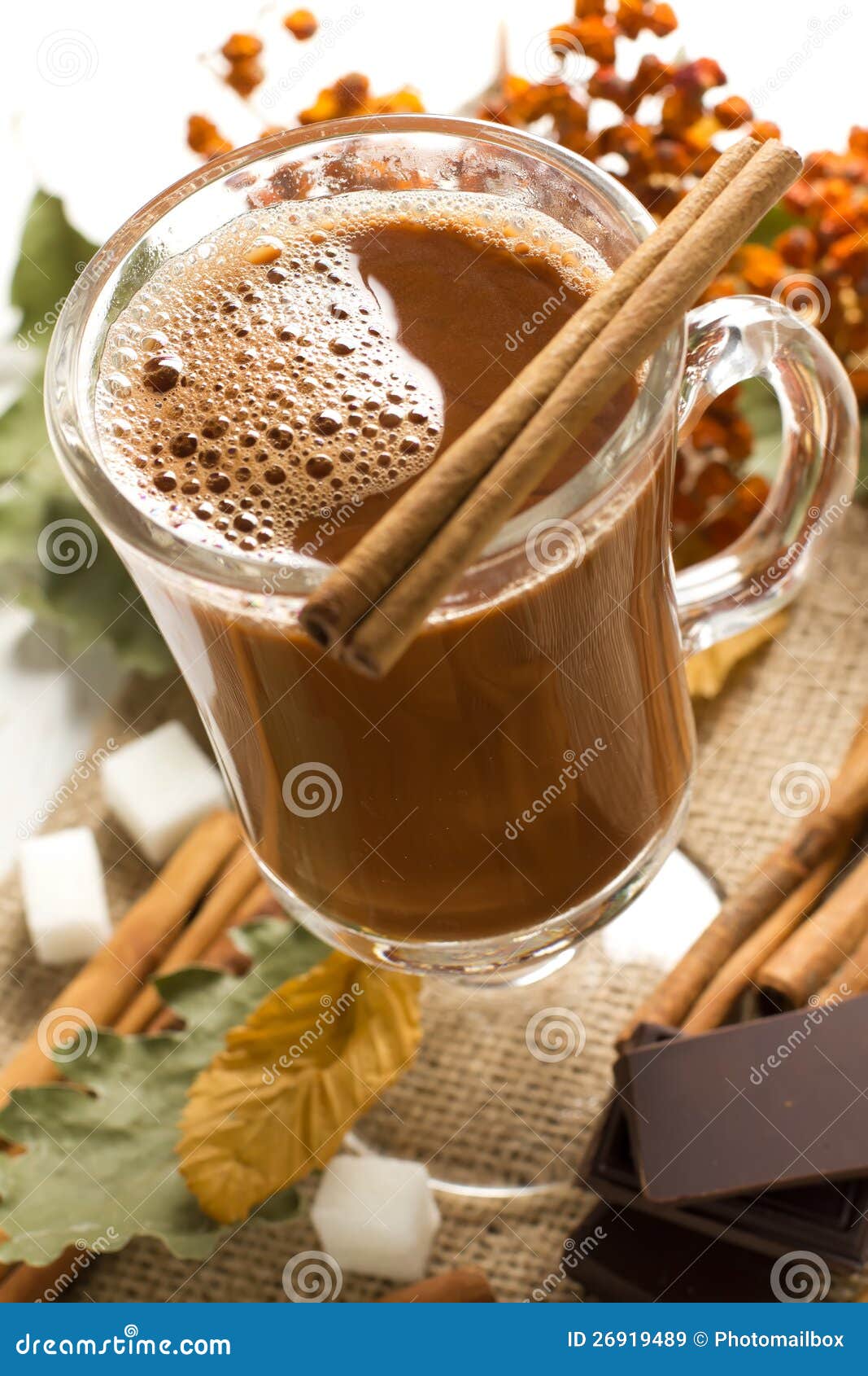 Cocoa stock image. Image of drink, chocolate, dessert - 26919489