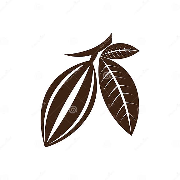 Cocoa, Cocoa Bean Logo Vector Stock Vector - Illustration of seed ...