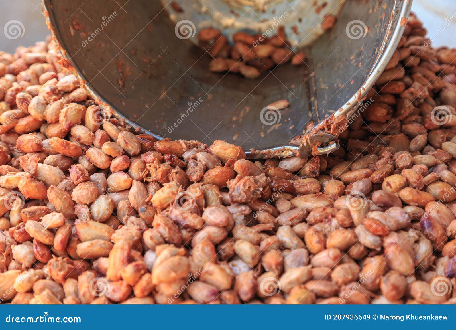 .Cocoa Beans are Fermented in a Fermentation Tank Stock Image - Image ...
