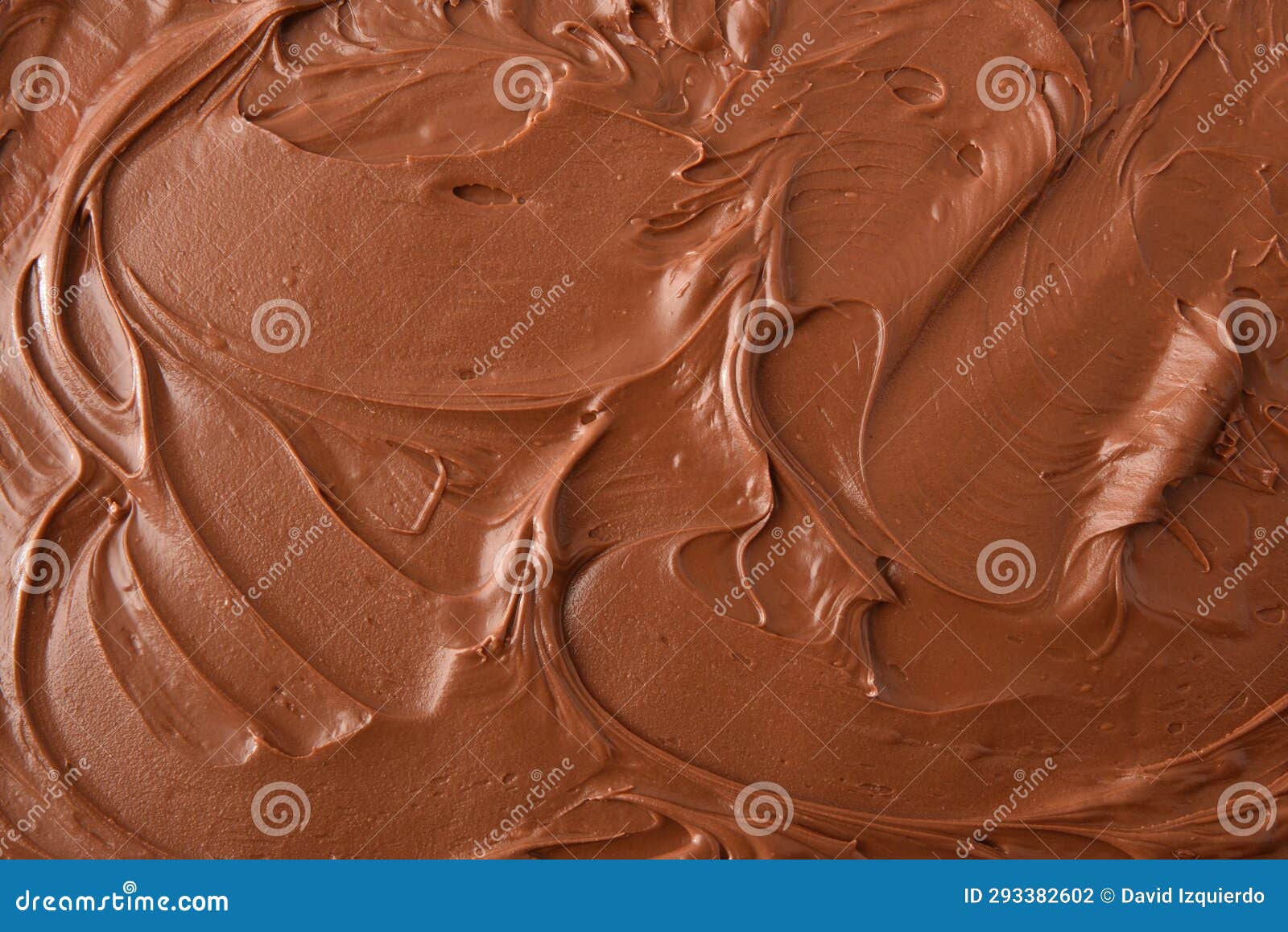 Cocoa cream texture stock photo. Image of milk, wave - 293382602