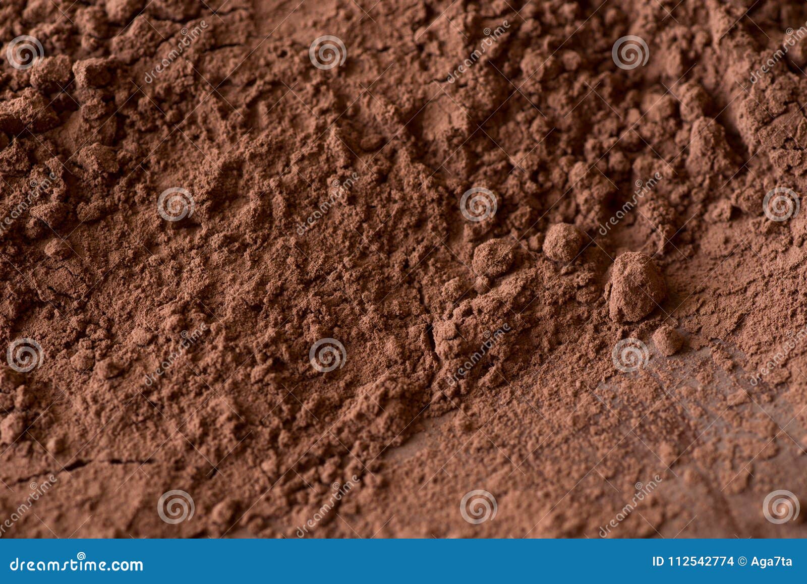 Cocoa powder texture stock photo. Image of color, health - 112542774