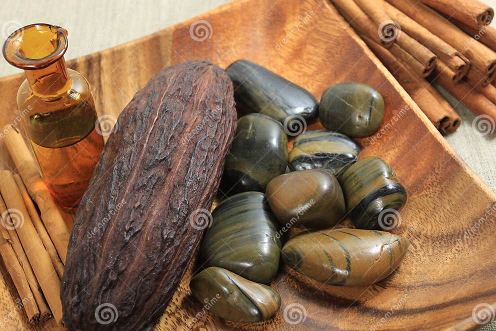 Cocoa spa stock image. Image of resort, detail, cinnamon - 17960391
