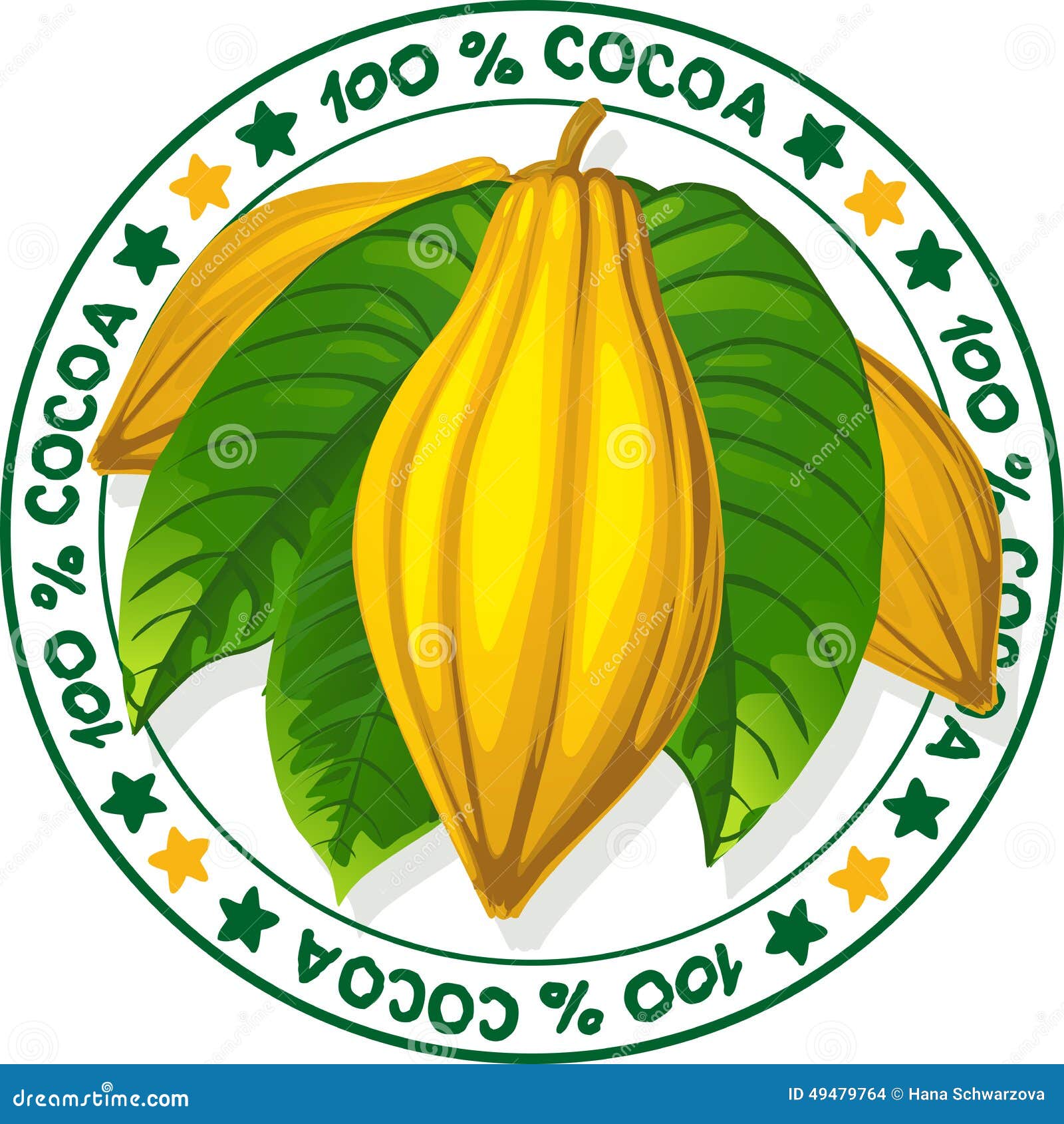 Cocoa Vector Illustration For Brochures And Advertisements ...