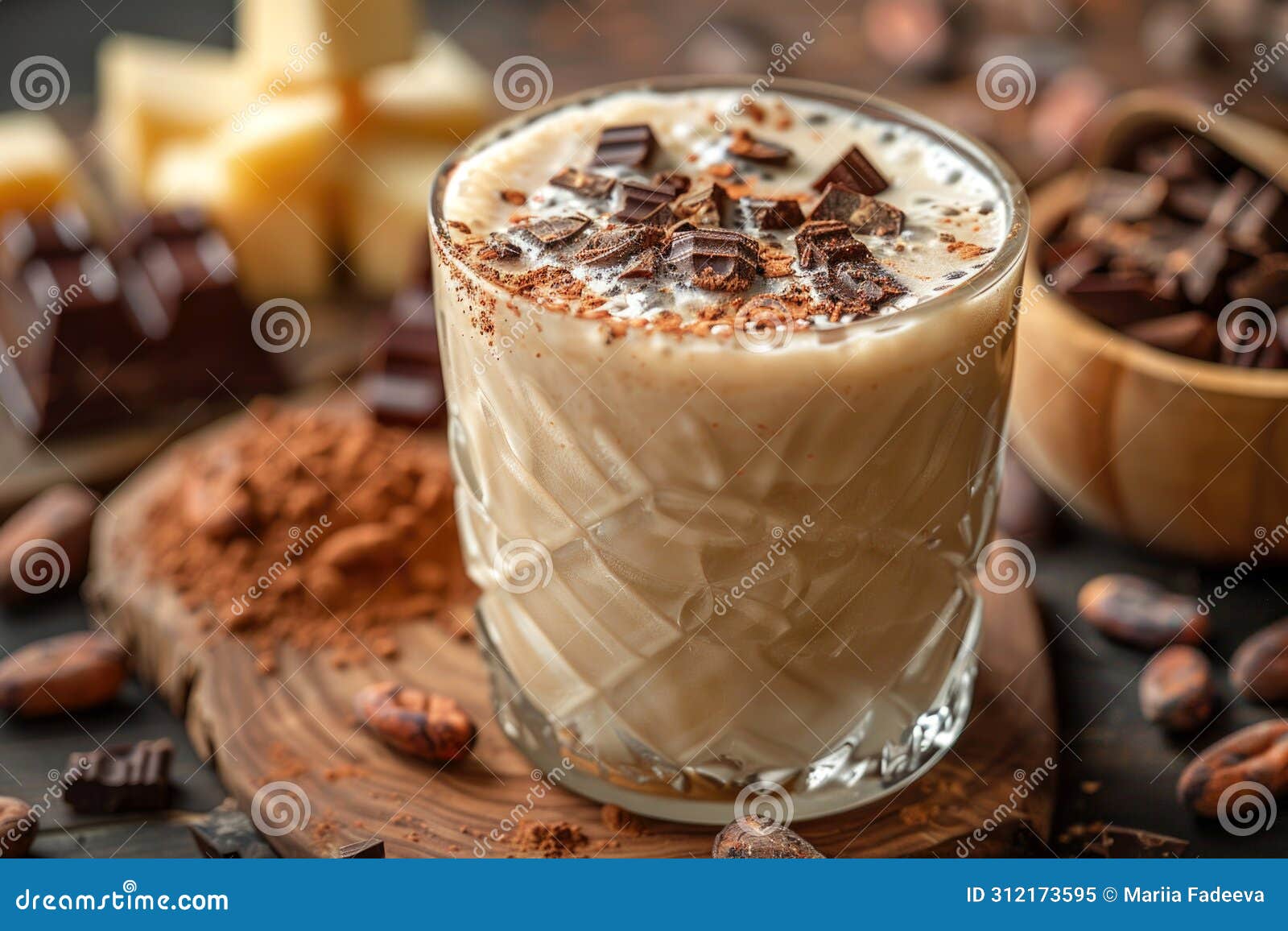 Cocoa Water is a New Trend among Alternative Drinks. Stock Image ...