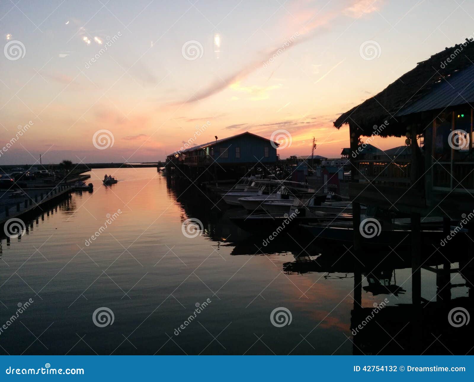Cocodrie Louisiana stock photo. Image of louisiana, sunset - 42754132