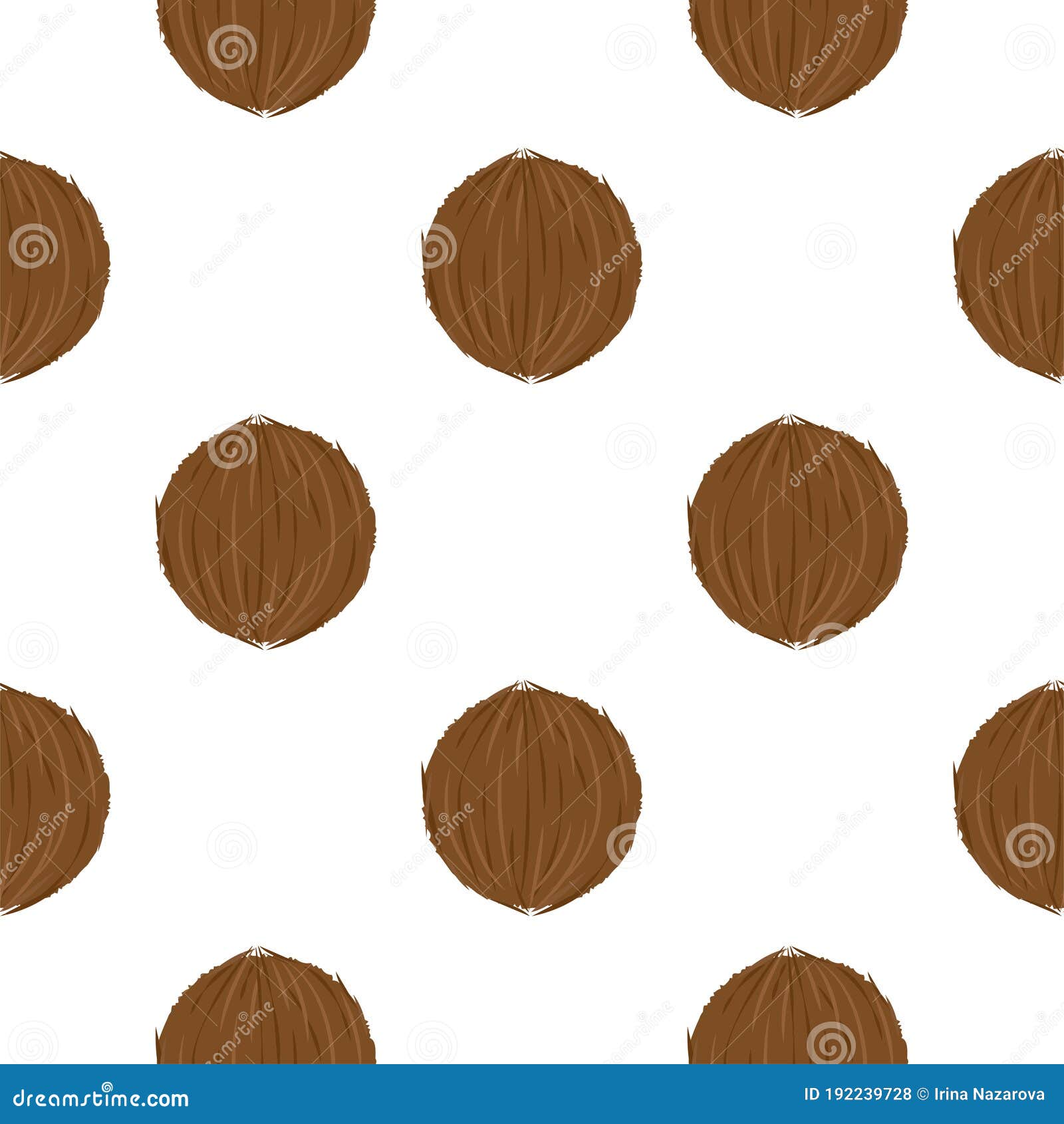 Patterns Coconut. Seamless Texture Royalty-Free Stock Image ...