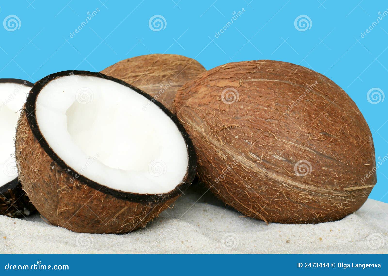 Coconut stock photo. Image of cocos, healthy, exotic, fiber - 2473444
