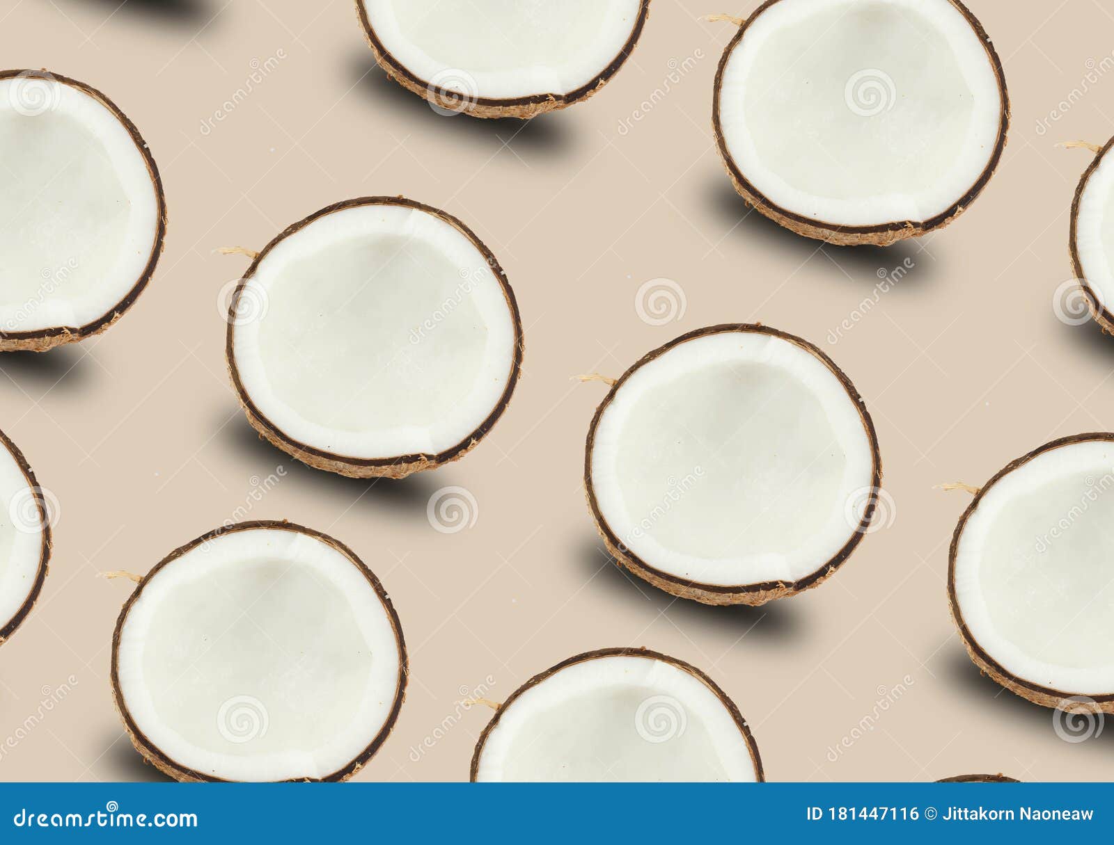 Coconut background stock photo. Image of background - 181447116