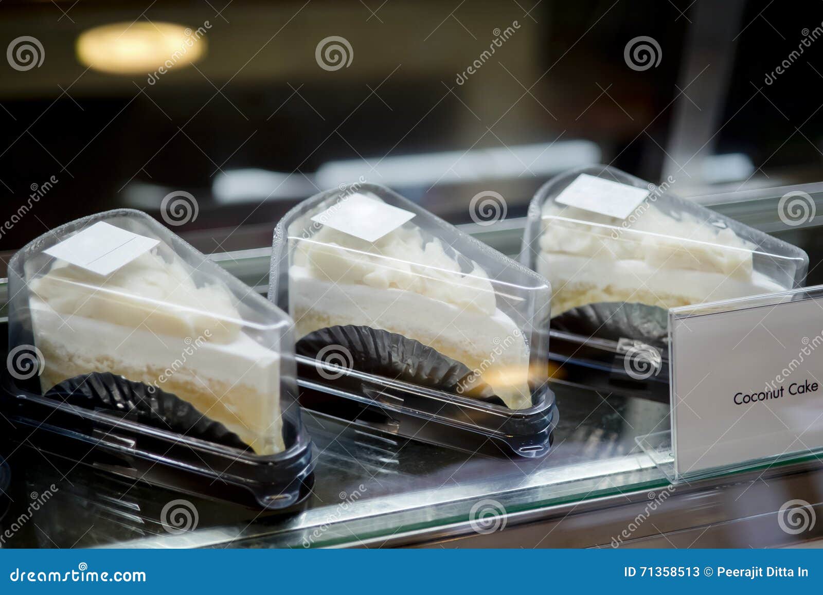Coconut Cakes in Package Boxes Ready To Sell Stock Image - Image of ...