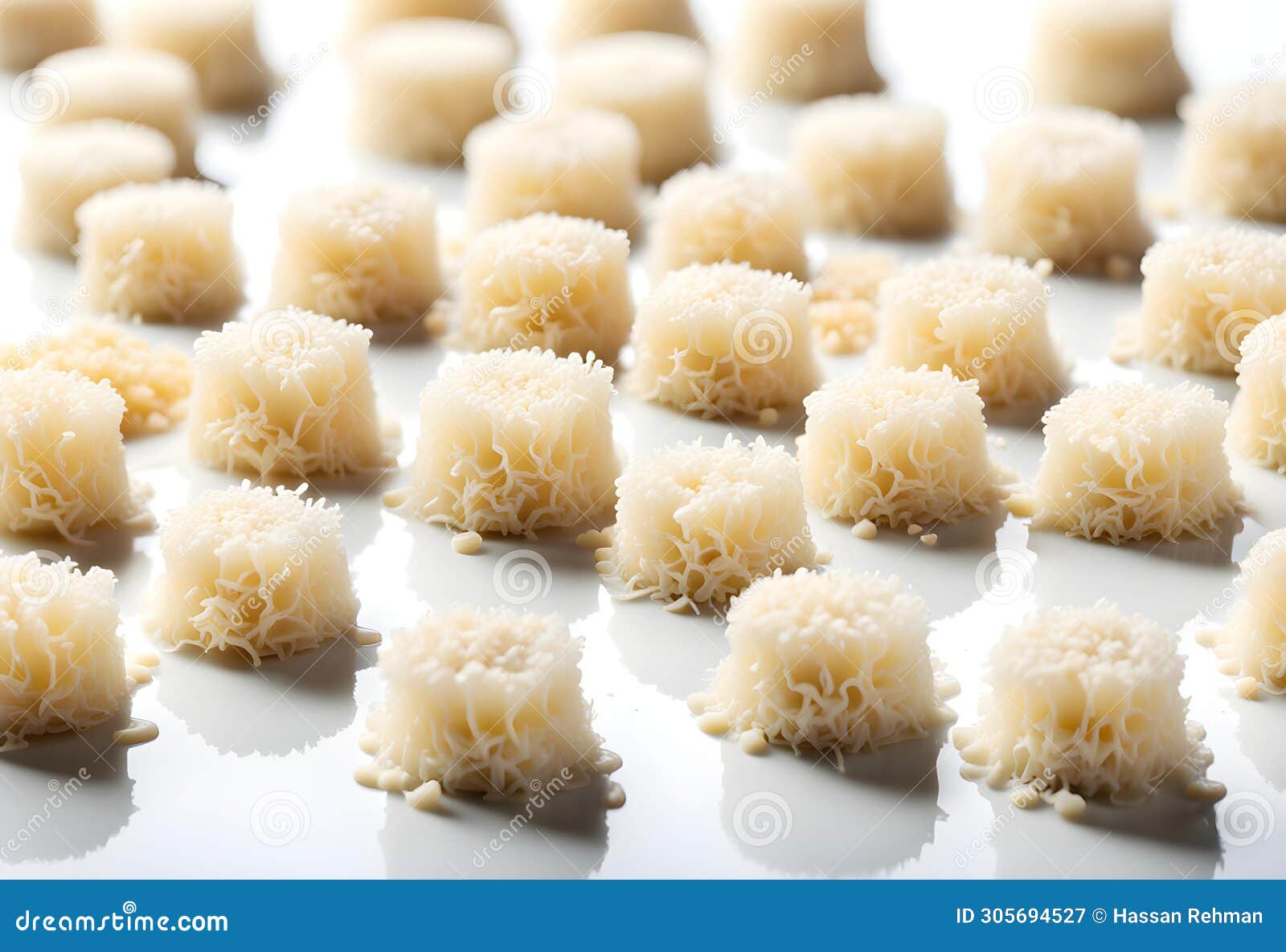 Coconut Candies Isolated on White Stock Illustration - Illustration of ...