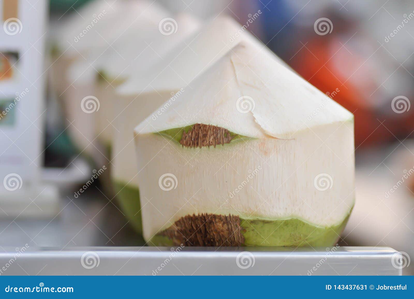 Coconut or Coconut for Sell Stock Image - Image of drink, beverage ...