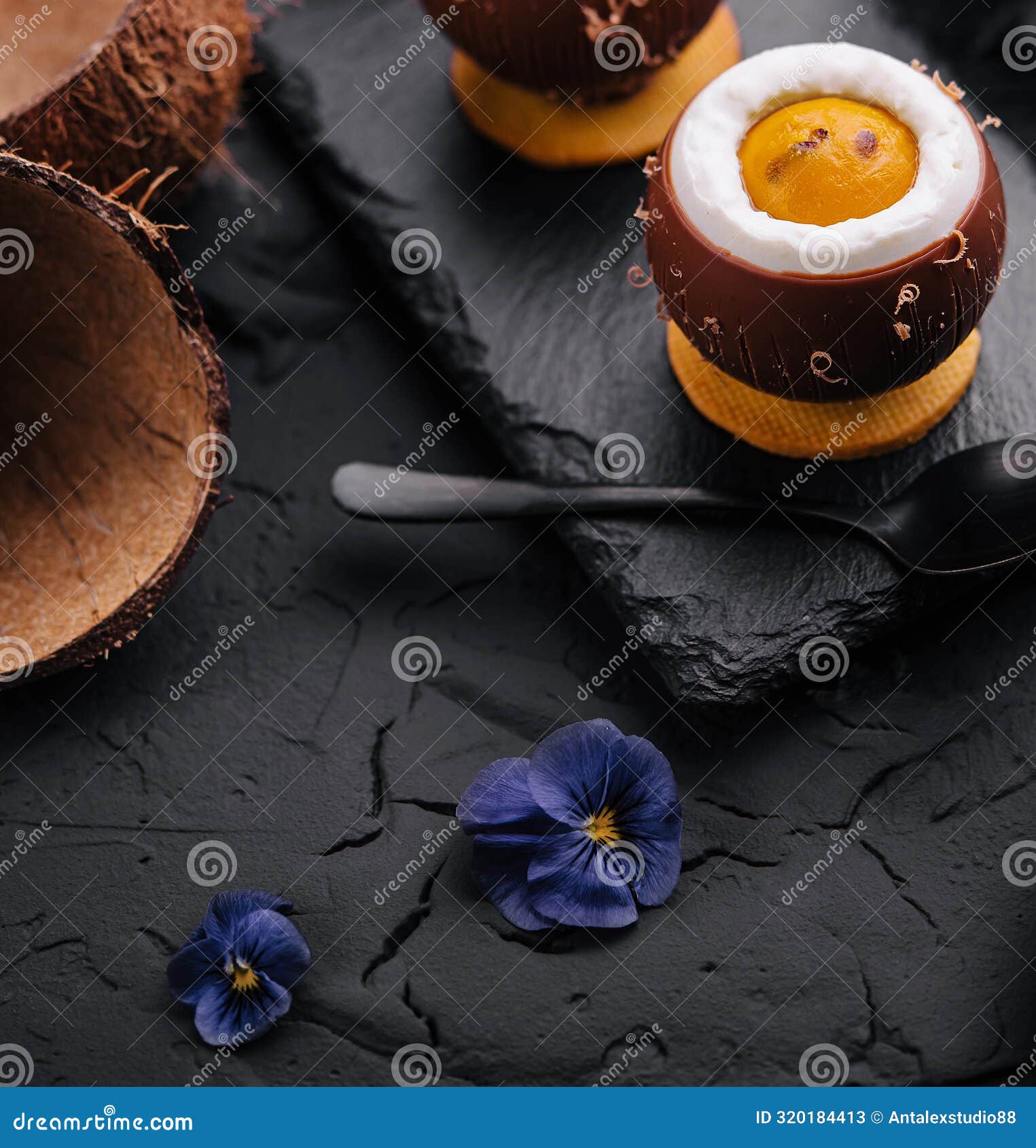 Coconut Desserts, A Display Of Coconut Treats On A Plate, A Delightful ...