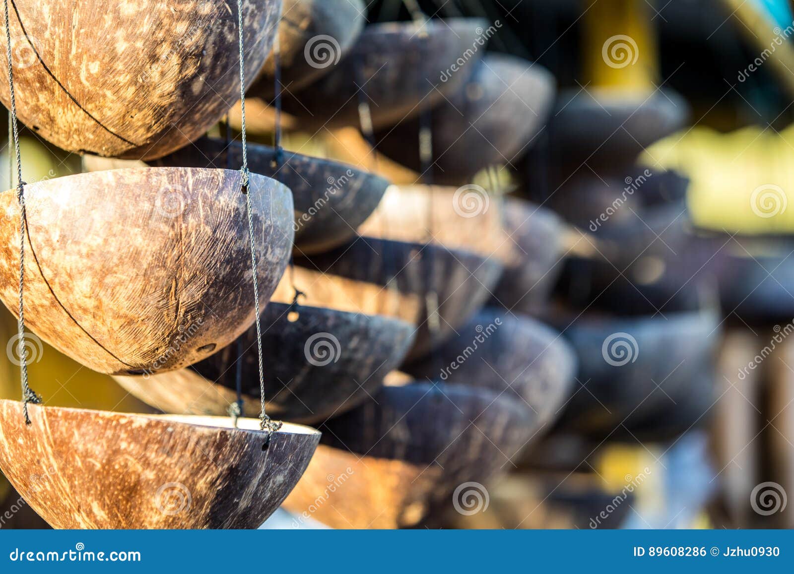 Coconut Display Decor stock photo. Image of capital, colorful - 89608286