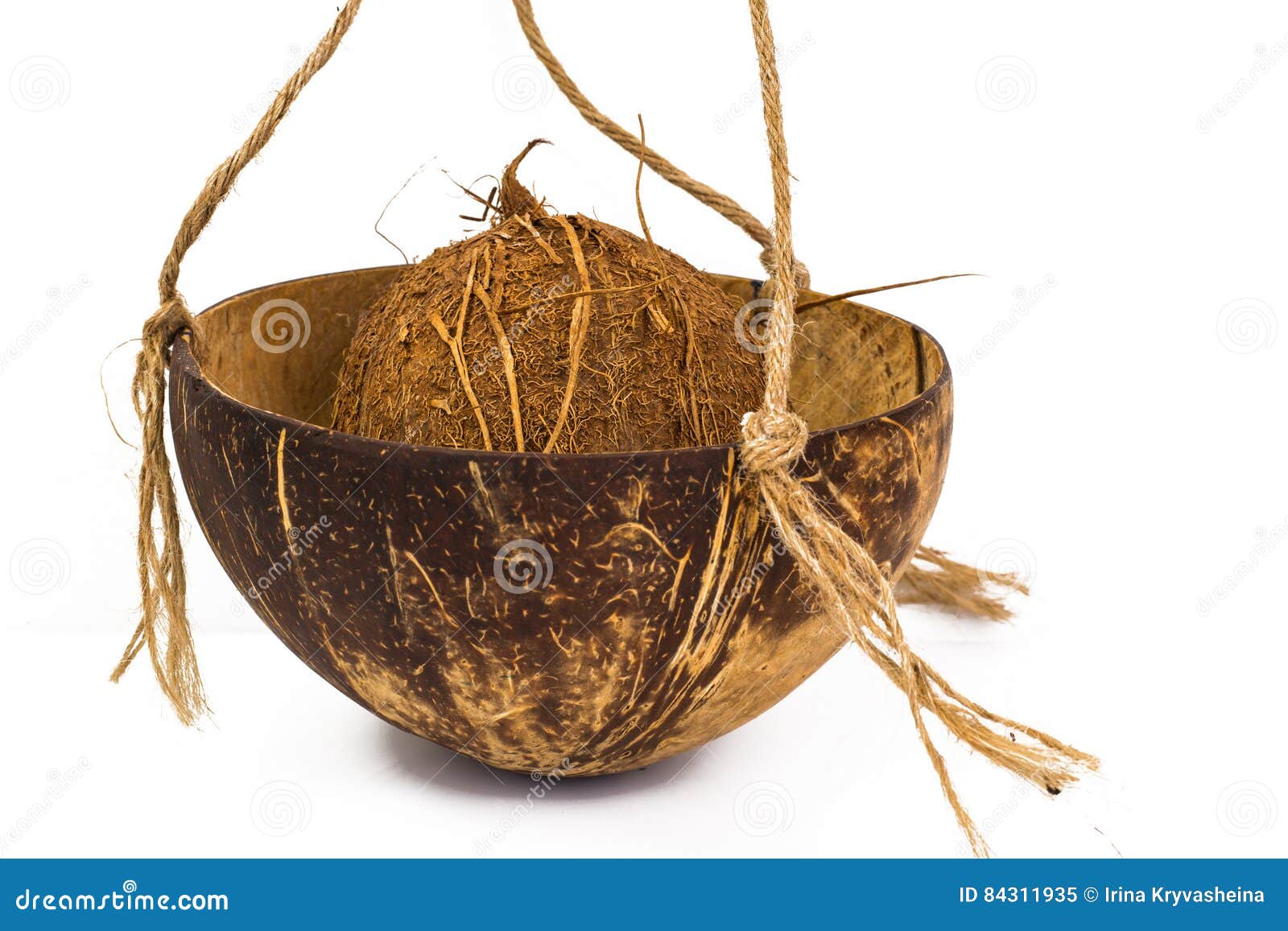 Coconut and Handmade Products from it Stock Image - Image of handmade ...