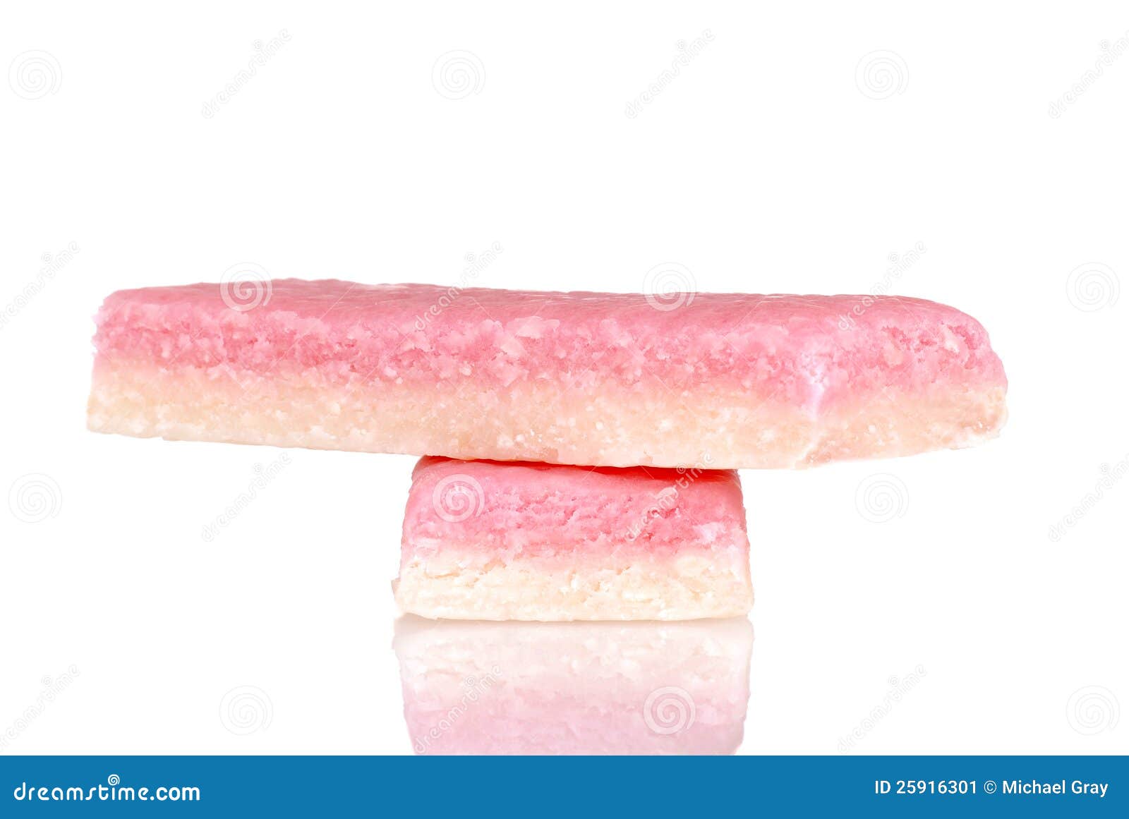 Coconut ice candy bars stock image. Image of pile, sweet - 25916301