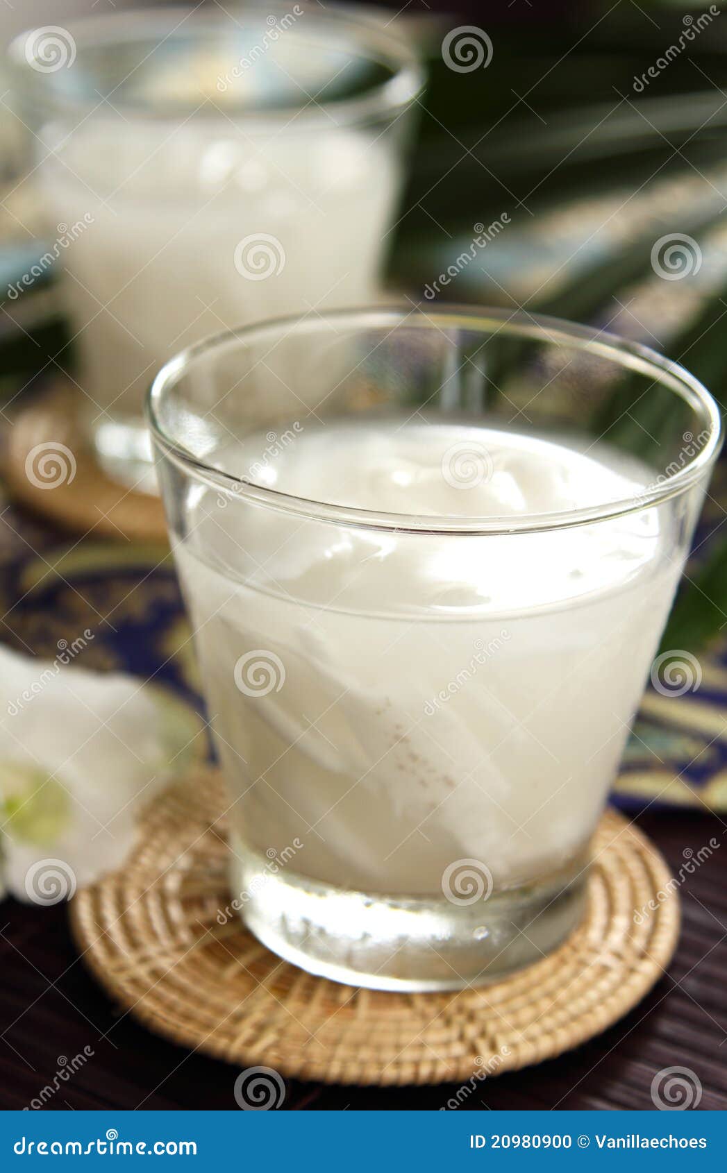 Coconut juice stock photo. Image of sarong, vacation - 20980900