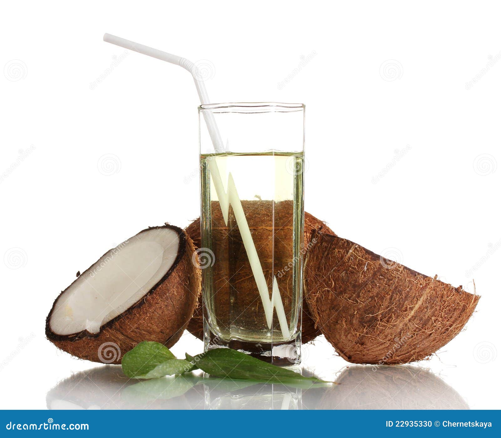 Coconut juice stock photo. Image of shell, dieting, coco - 22935330
