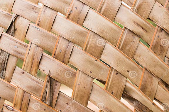 Coconut Leaf Mat Background Stock Image - Image of architecture, beams ...