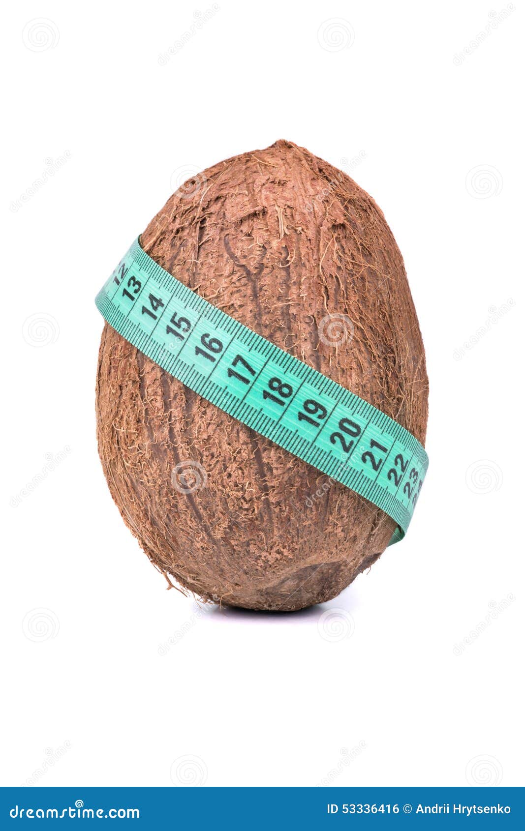 Coconut and meter stock photo. Image of slim, breakfast - 53336416