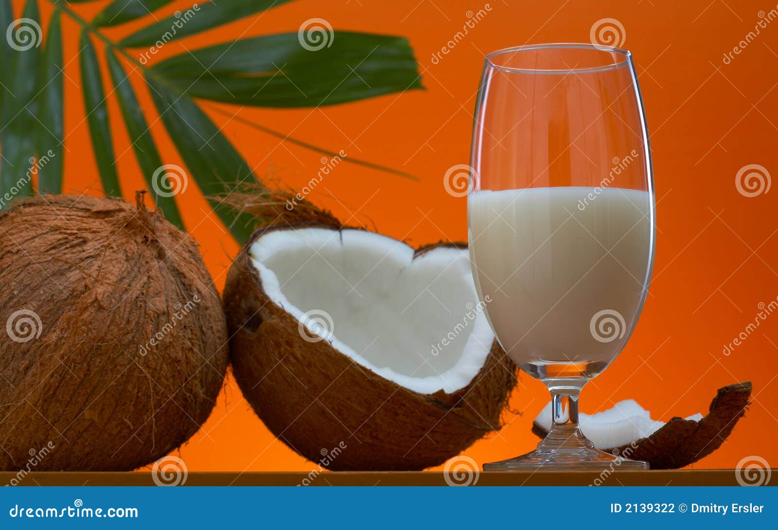 Coconut milk stock photo. Image of stemware, meal, milk - 2139322
