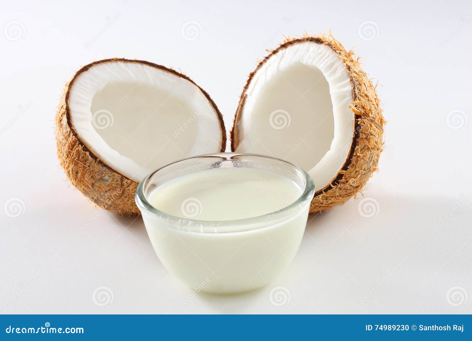 Coconut milk stock photo. Image of milk, naturally, coconut - 74989230