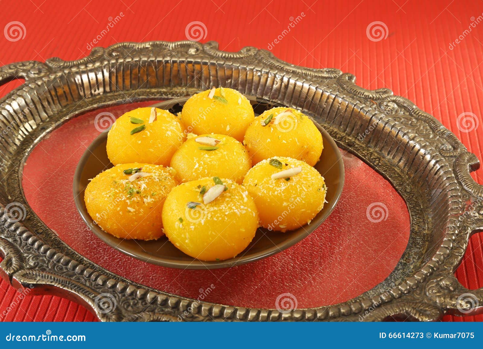 Coconut Rasgulla stock image. Image of meetha, diwali - 66614273