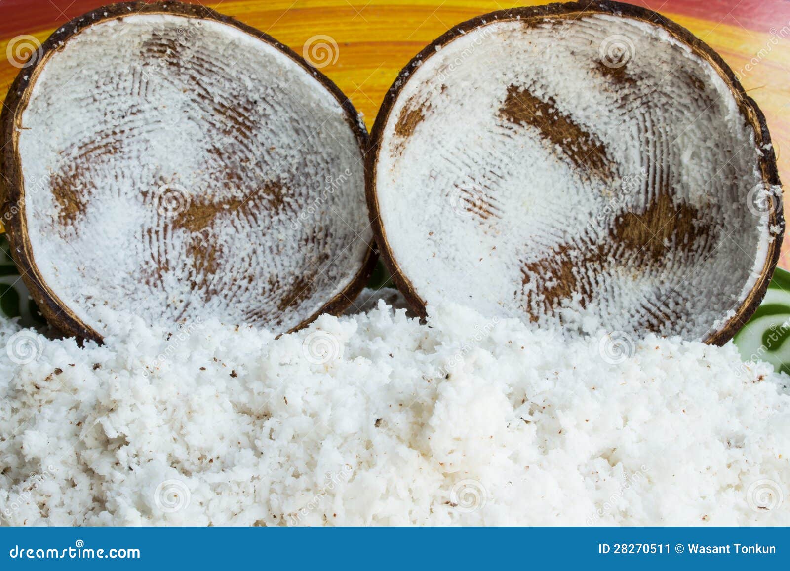 Coconut shell stock image. Image of ground, background - 28270511