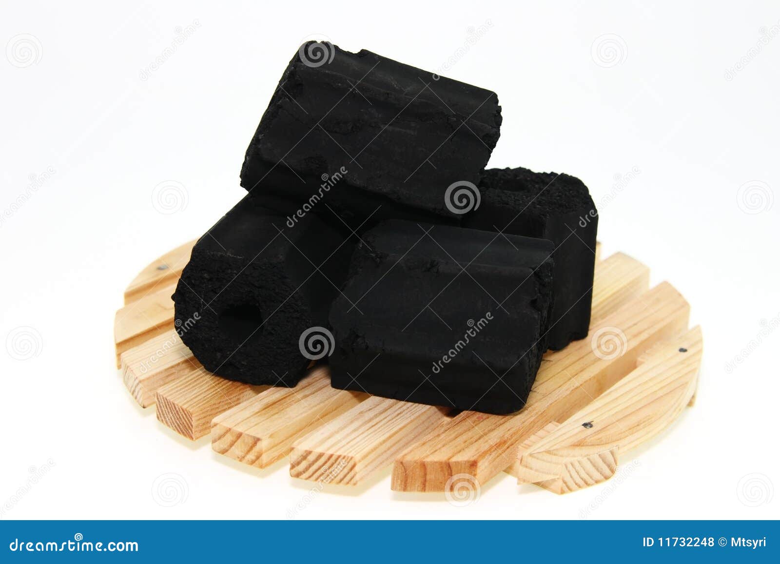 Coconut shell charcoal stock photo. Image of tropical - 11732248