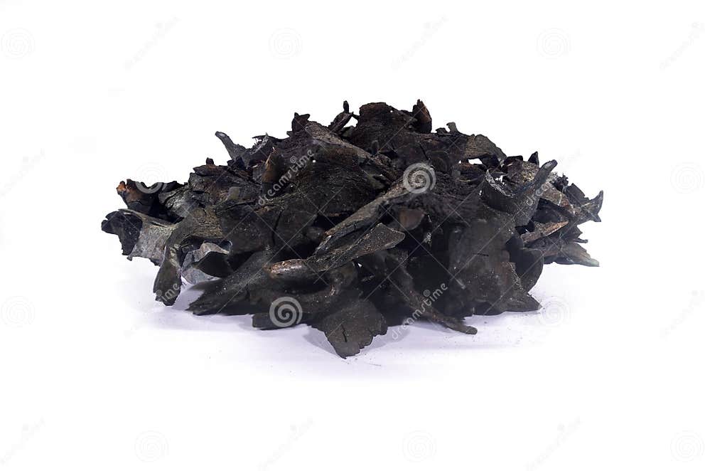 Burned coconut shell. stock image. Image of burned, boil - 164804345